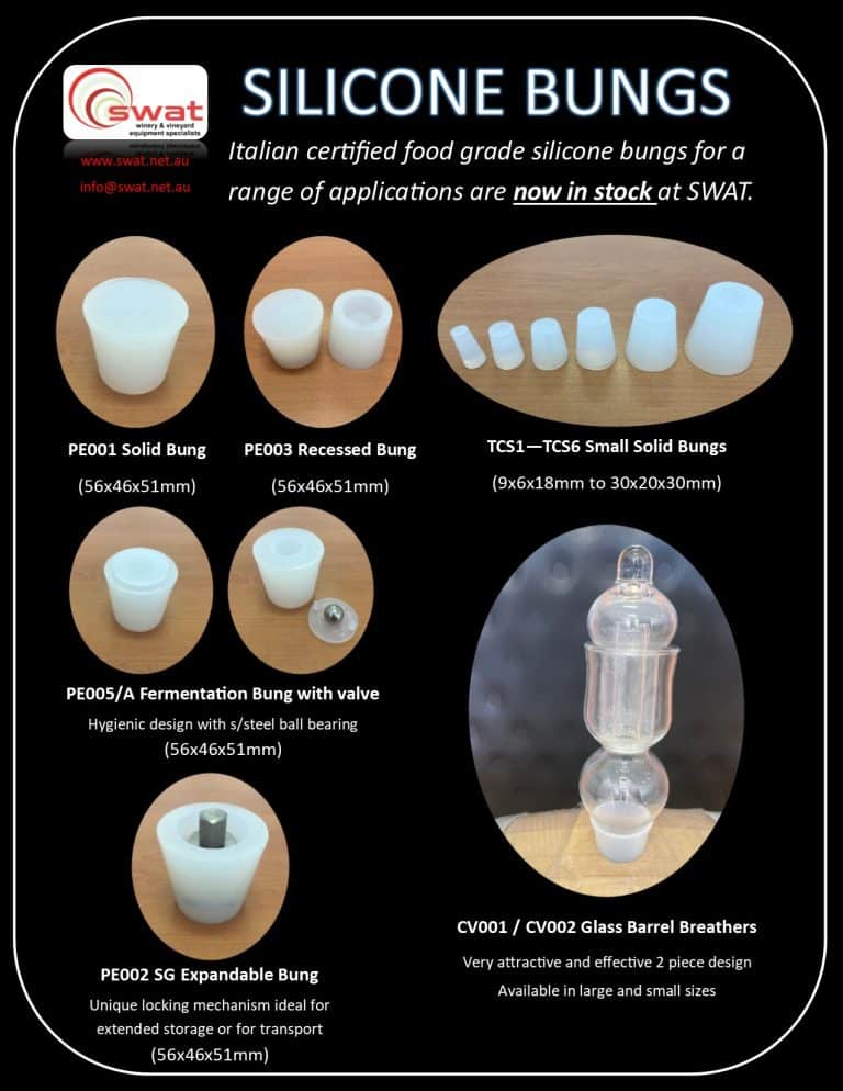 Silicone Bungs & Barrel Breathers – SWAT